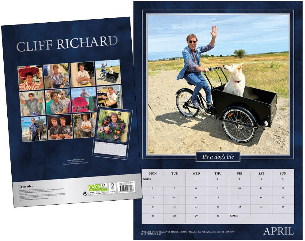Cliff’s calendar wows Daily Mail readers – PG Buzz